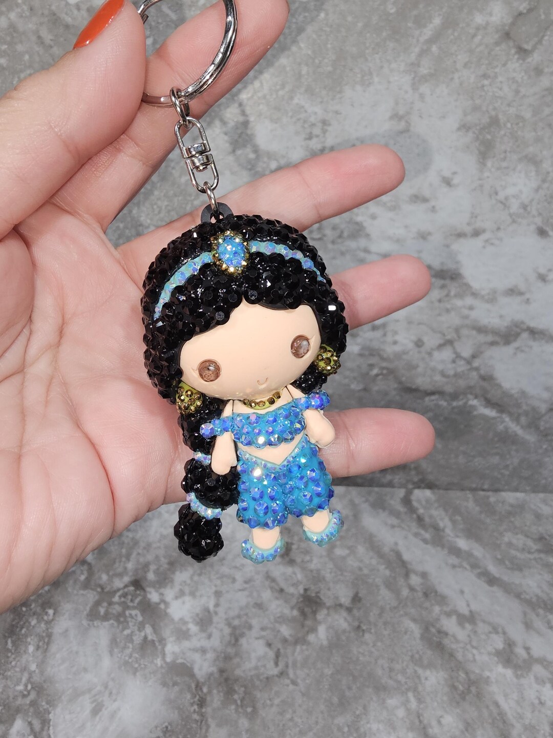 Rhinestone Disney Character Keychain/bagcharm 2/2 - Etsy