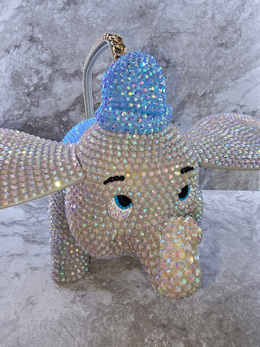 Rhinestone Disney Dumbo/handbag/popcorn Bucket/collectible - Etsy