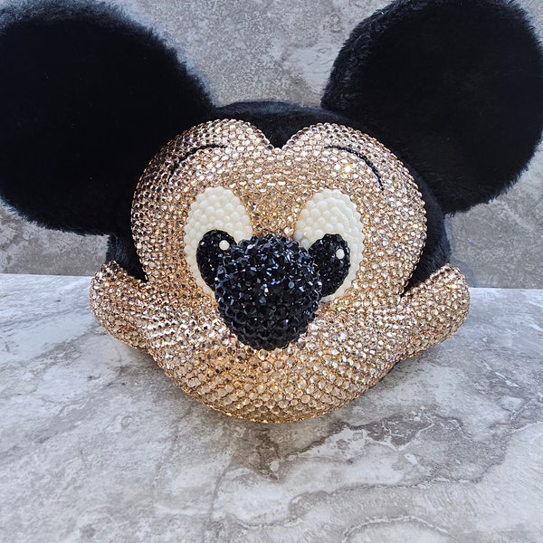 Rhinestone Mickey - Etsy