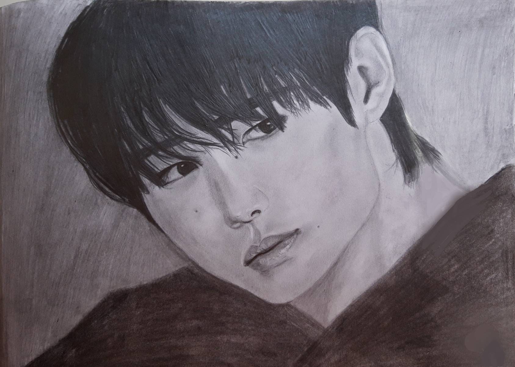 Sunghoon ENHYPEN Original Handmade Portrait - Etsy