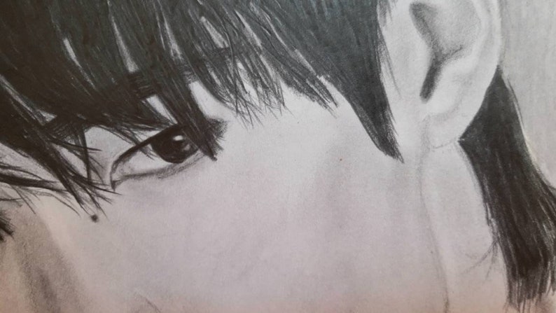 Sunghoon ENHYPEN Original Handmade Portrait - Etsy