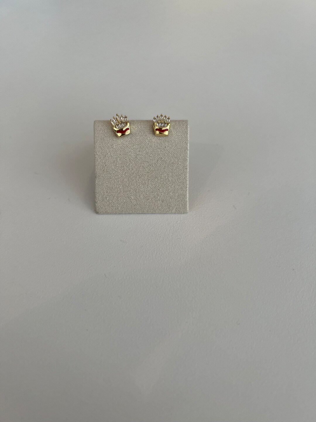 French Fries Gold 18k Jewelry - Etsy