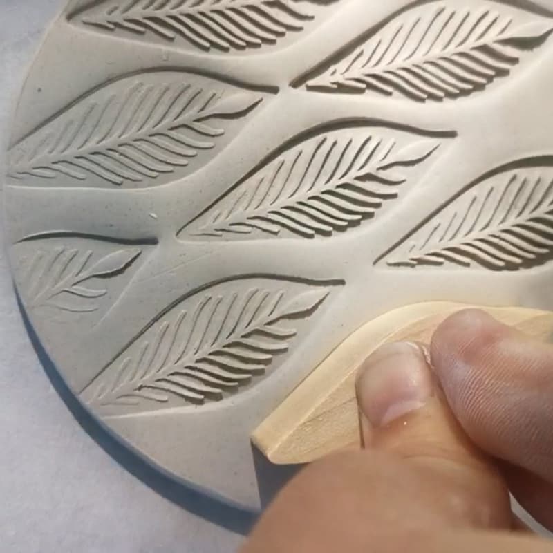 Feather Stamp - Etsy
