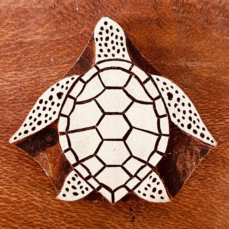 Turtle Stamp - Etsy