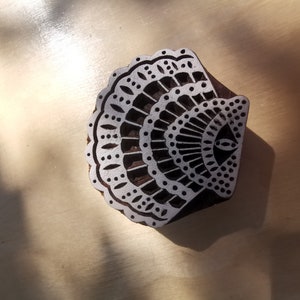 Shell Stamp for Ceramics, POTTERY STAMP, Woodblock, Clay, Fabric ...