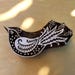 Mystical Bird Stamp for Ceramics, POTTERY STAMP, Woodblock Stamp ...