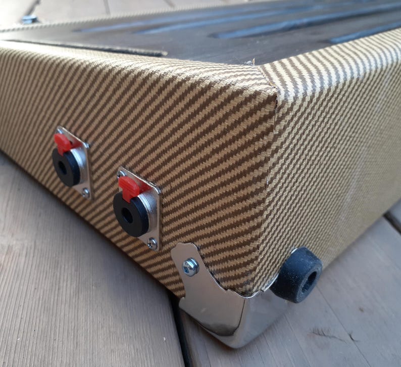 Large Handcrafted Tweed Tolex Guitar Pedalboard Case Combo - Etsy