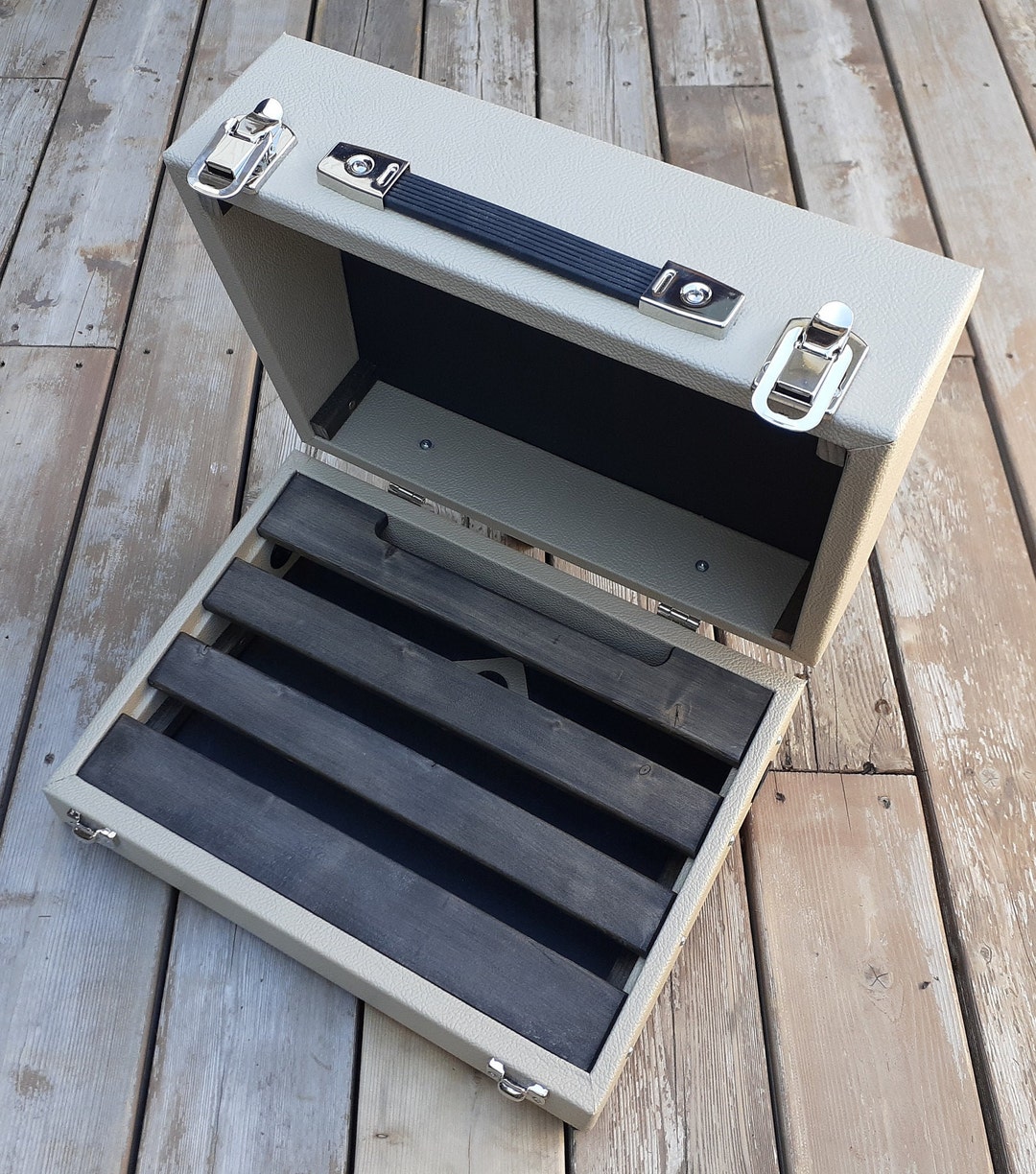 Handcrafted Fender Blonde Tolex Pedalboard Case Combo - Etsy