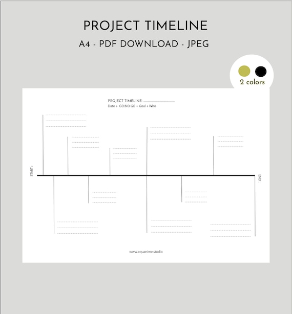 Timeline Template For Kids