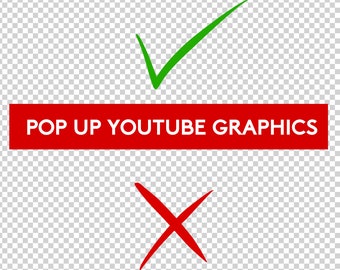 Youtube Pop Ups - Etsy