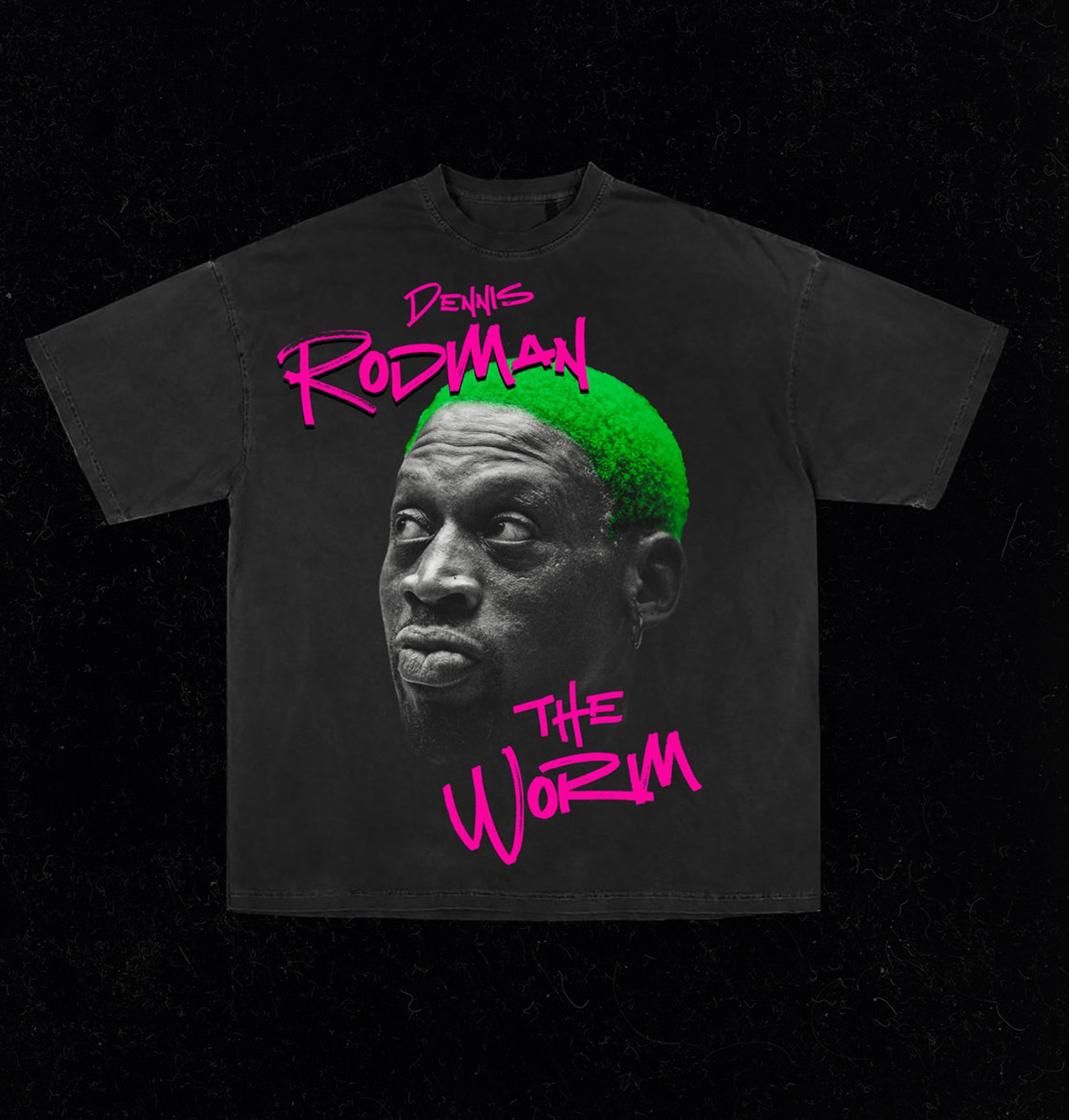 Dennis Rodman Basketball PNG Print Ready for Sublimation Printing DTG ...