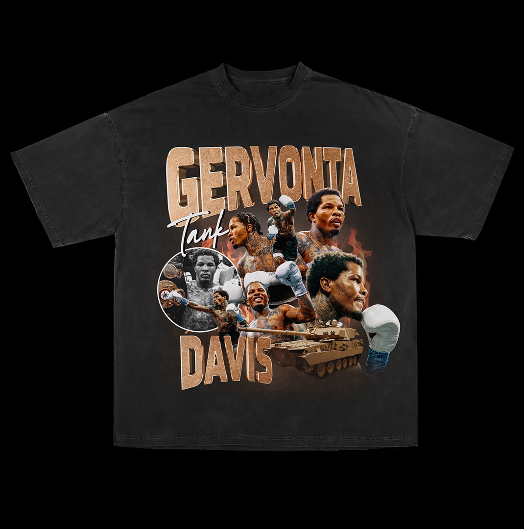 Gervonta Tank Davis Print Ready PNG - DTG, DTF, Sublimation (digital ...