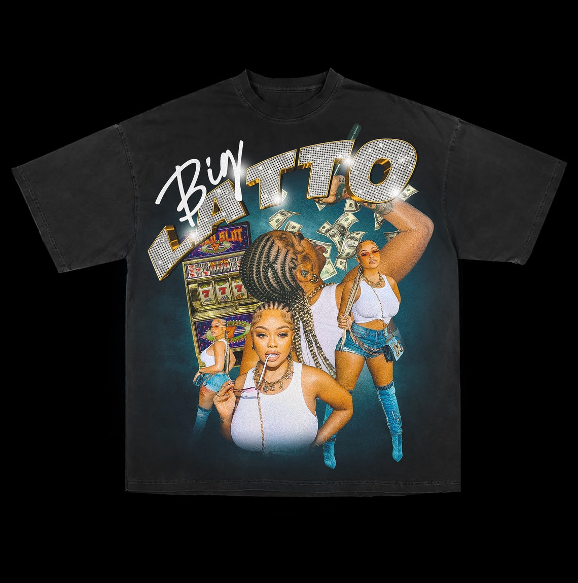 Big Latto PNG Print Ready for Sublimation Printing DTG, DTF, Printable ...