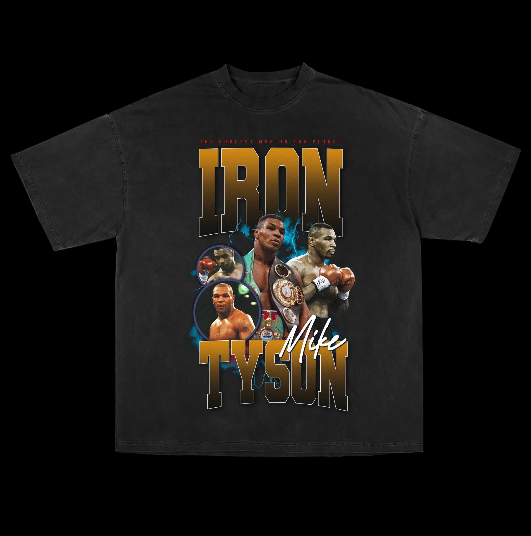 Mike Tyson PNG Print Ready for Sublimation Printing DTG, DTF, Printable ...