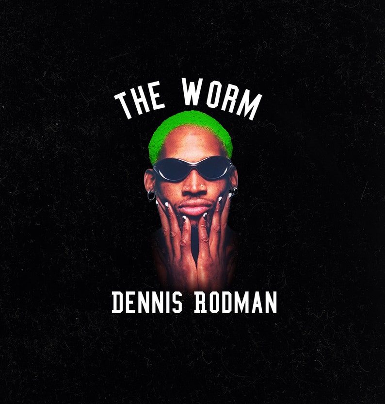 Dennis Rodman Print Ready for Sublimation Printing DTG, DTF, Printable ...