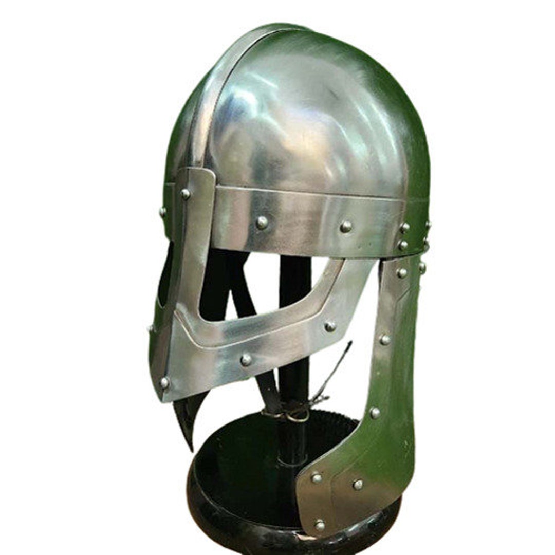 New Medieval Viking Raven Helmet Chain Mail Battle Ready - Etsy