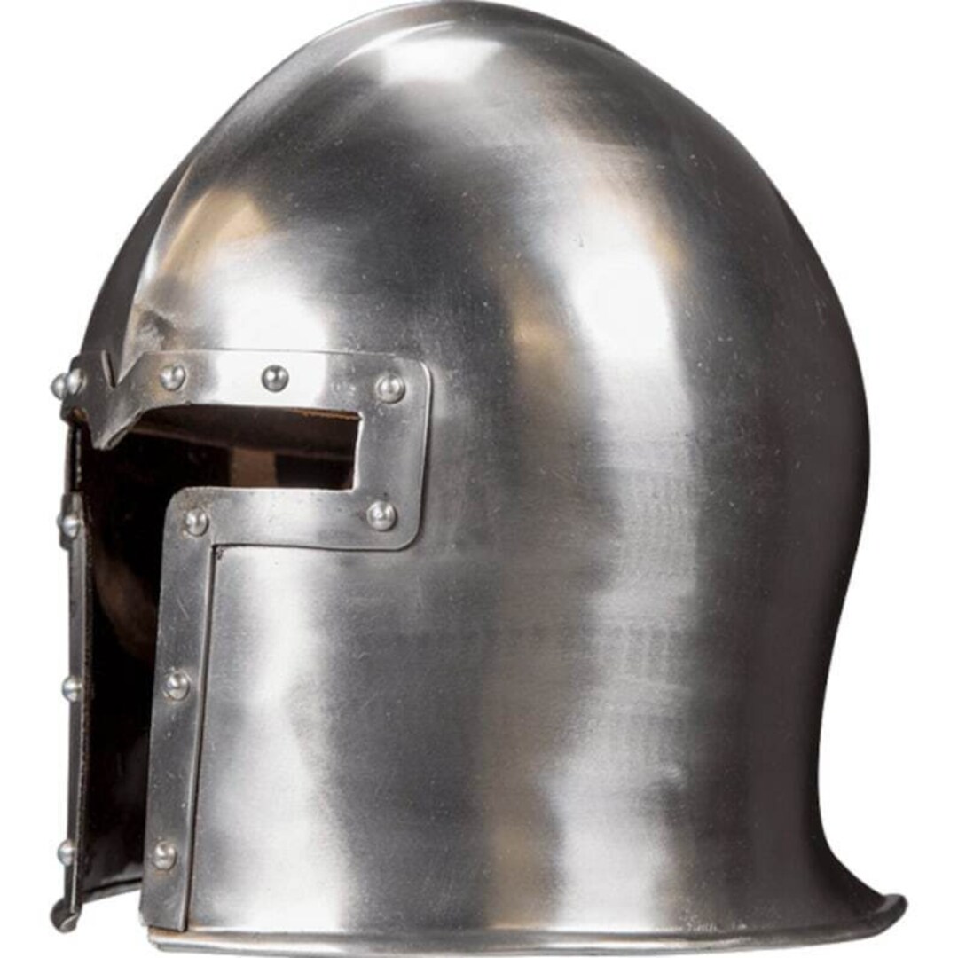 New Medieval Barbute Combat Helmet Steel LARP SCA Cosplay - Etsy