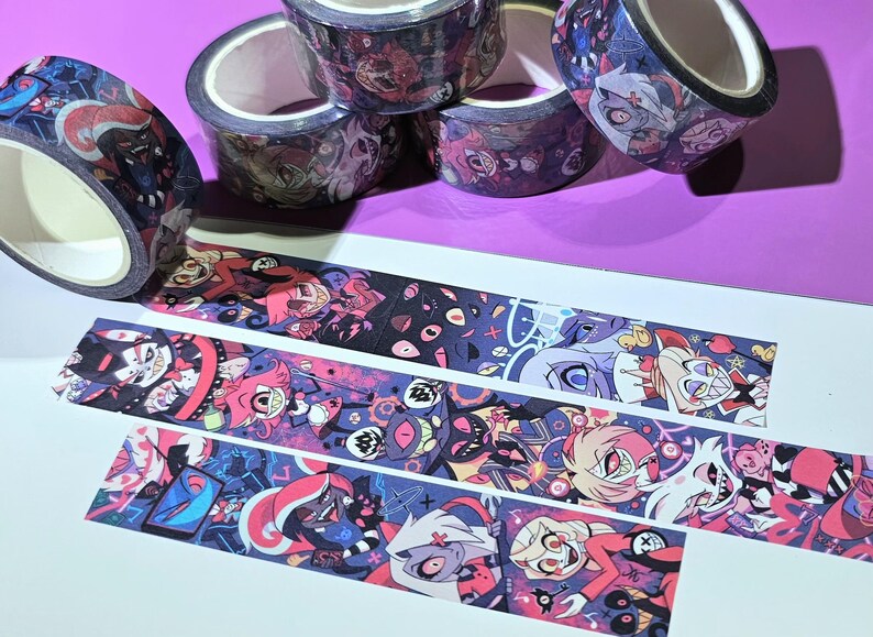 Hazbin Hotel - Washi Tape - Etsy