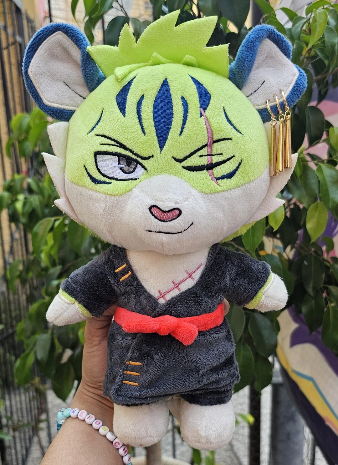 Tiger Zoro (plush) - One Piece - Etsy