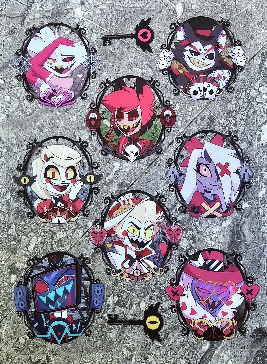 Hazbin Hotel - Sticker Sheet - Etsy