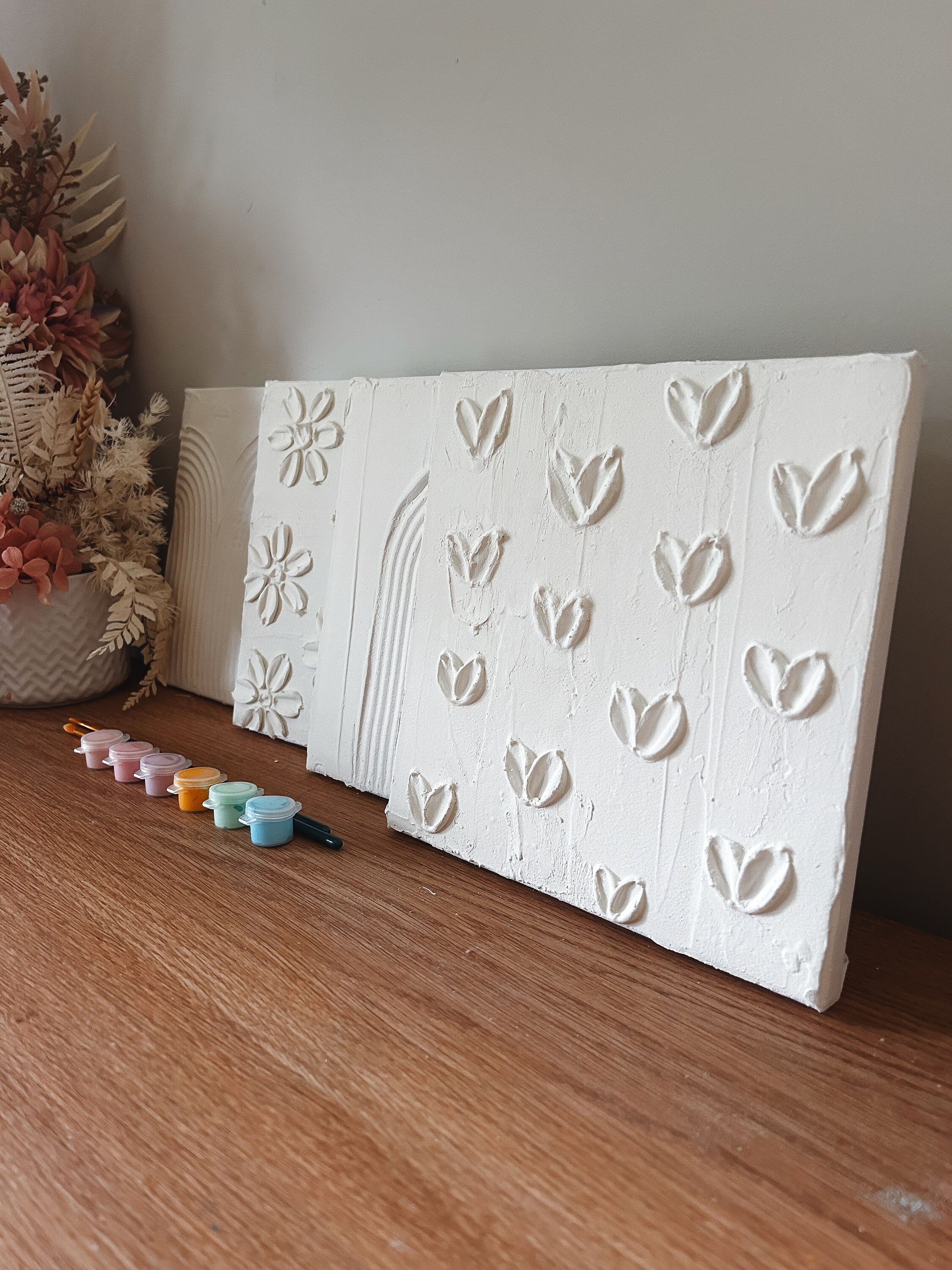 DIY Textured Art Kit, Paint Me Kit - Etsy