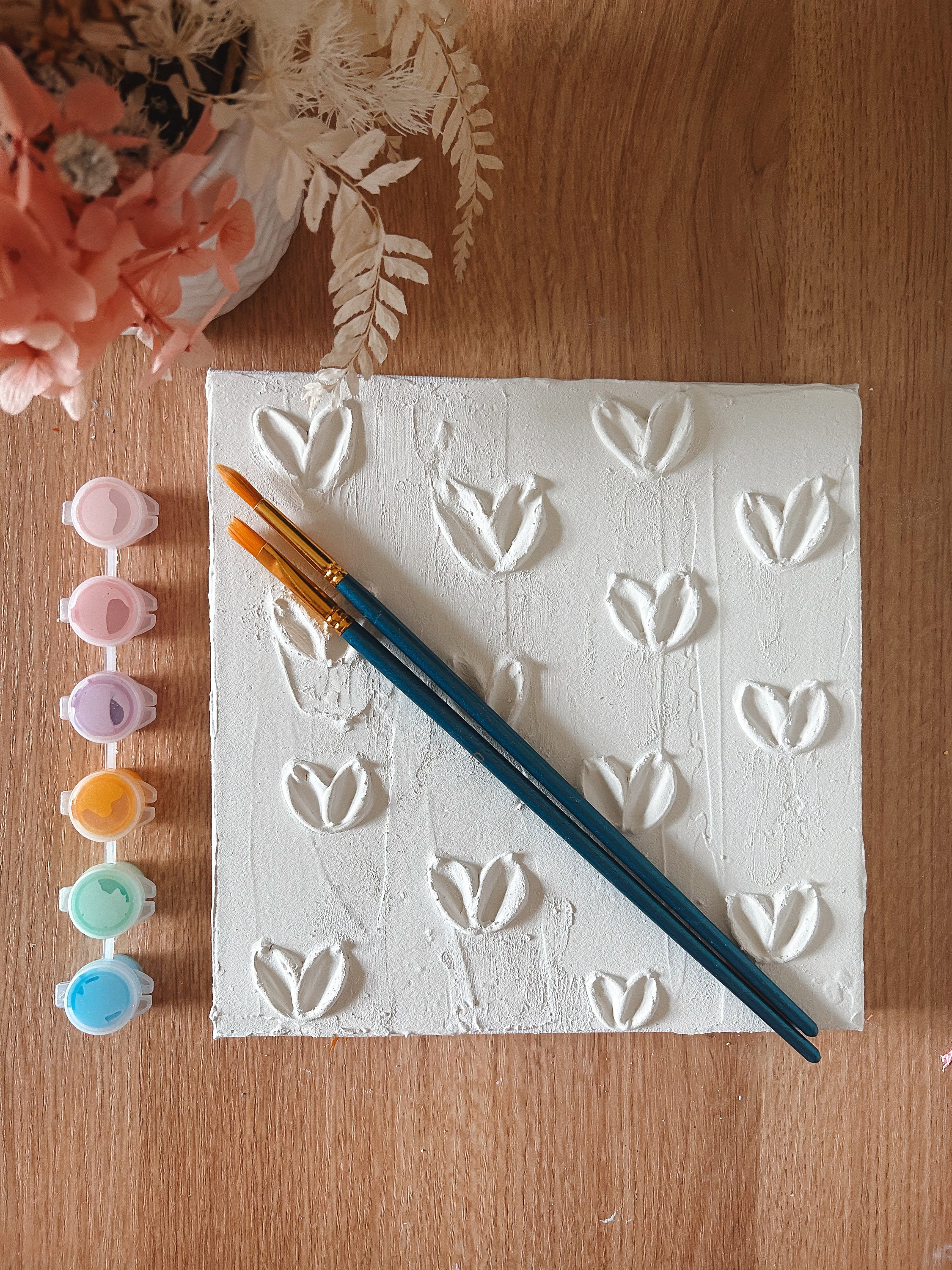 DIY Textured Art Kit, Paint Me Kit - Etsy