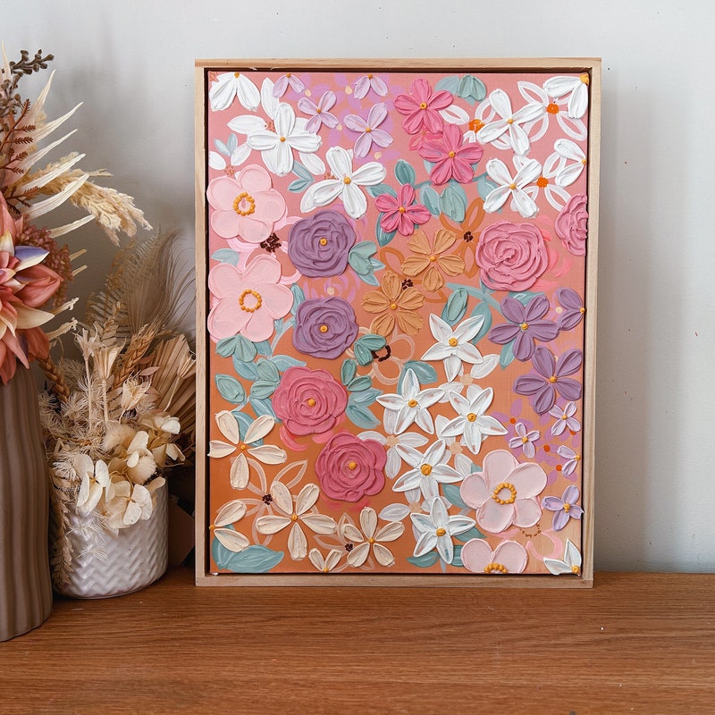 Textured Canvas Wall Art - Etsy