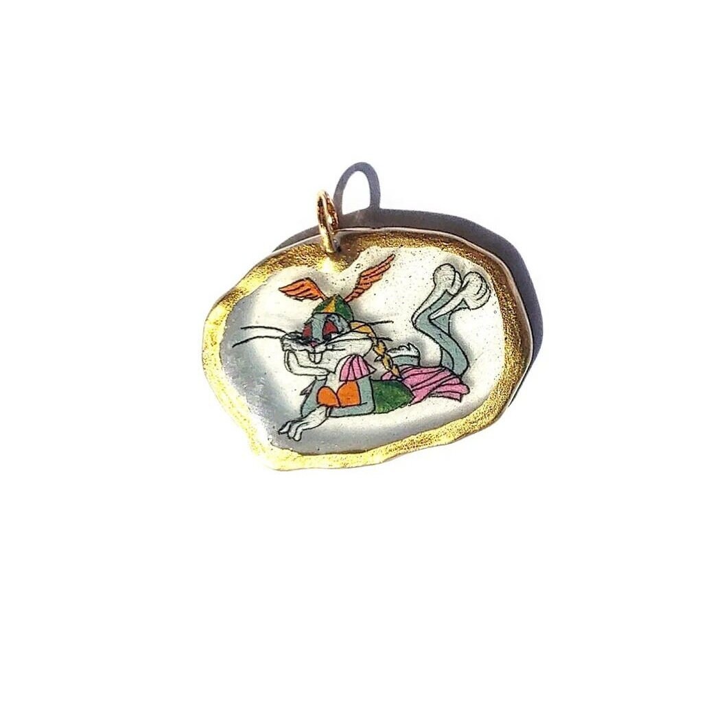 Brunhilde Bugs Bunny Looney Tunes Cute Dainty Delicate Gold - Etsy