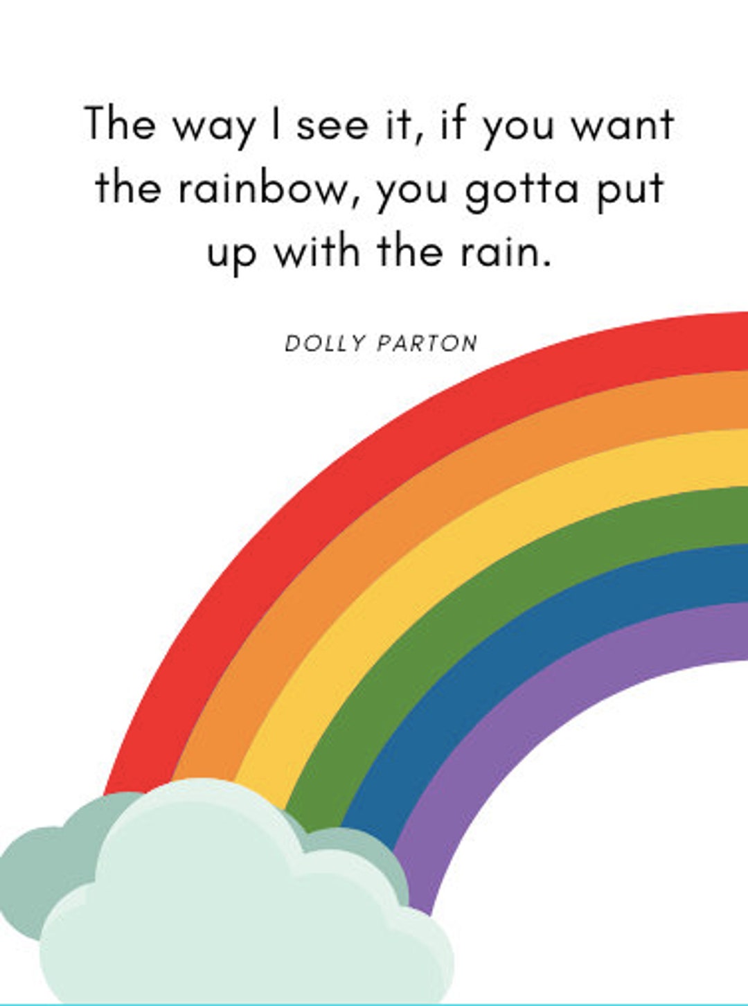 Dolly Parton Quote Print - Etsy