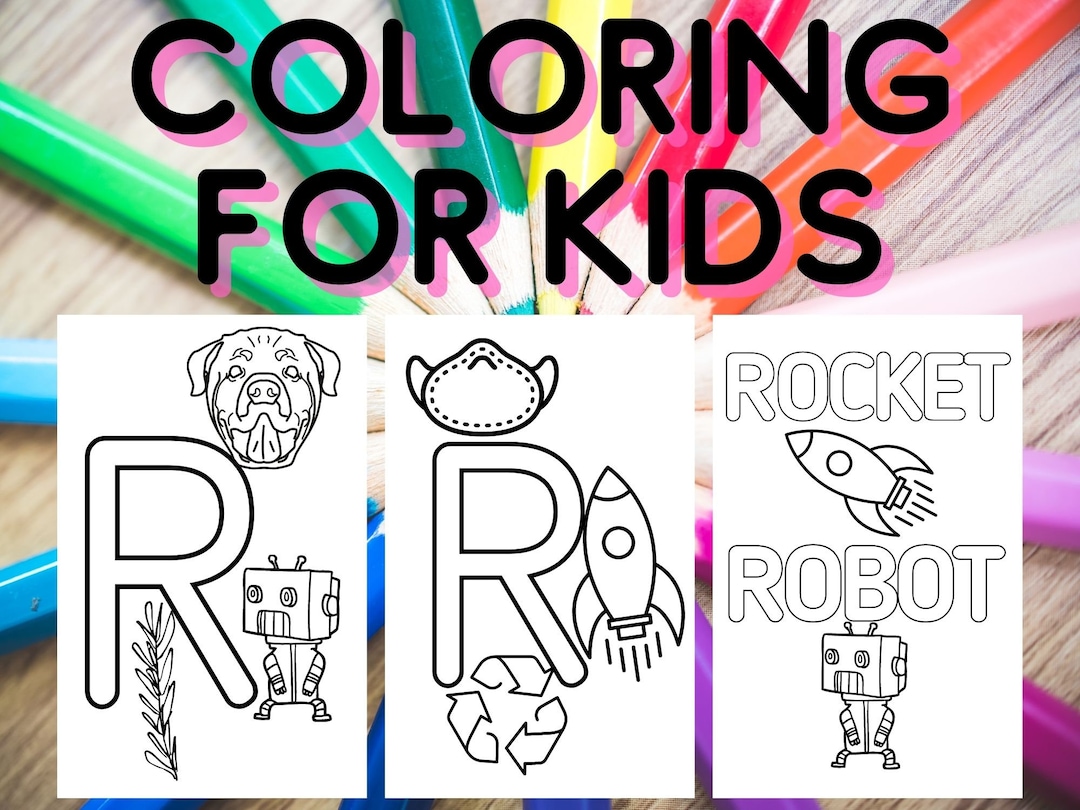80 English Alphabet Letter Printable Coloring Pages for Kids, Toddlers ...