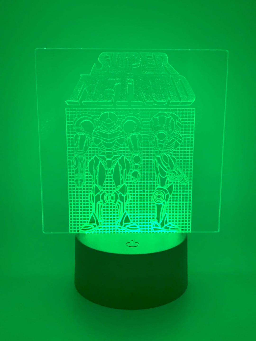 Super Metroid-inspired LED Light Night Light/man Cave - Etsy