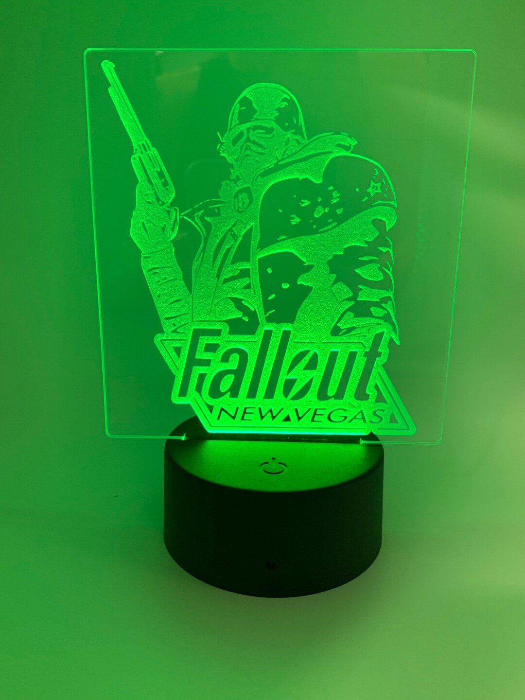 Fallout-inspired New Vegas Custom Engraved LED Light - Desk Light or ...
