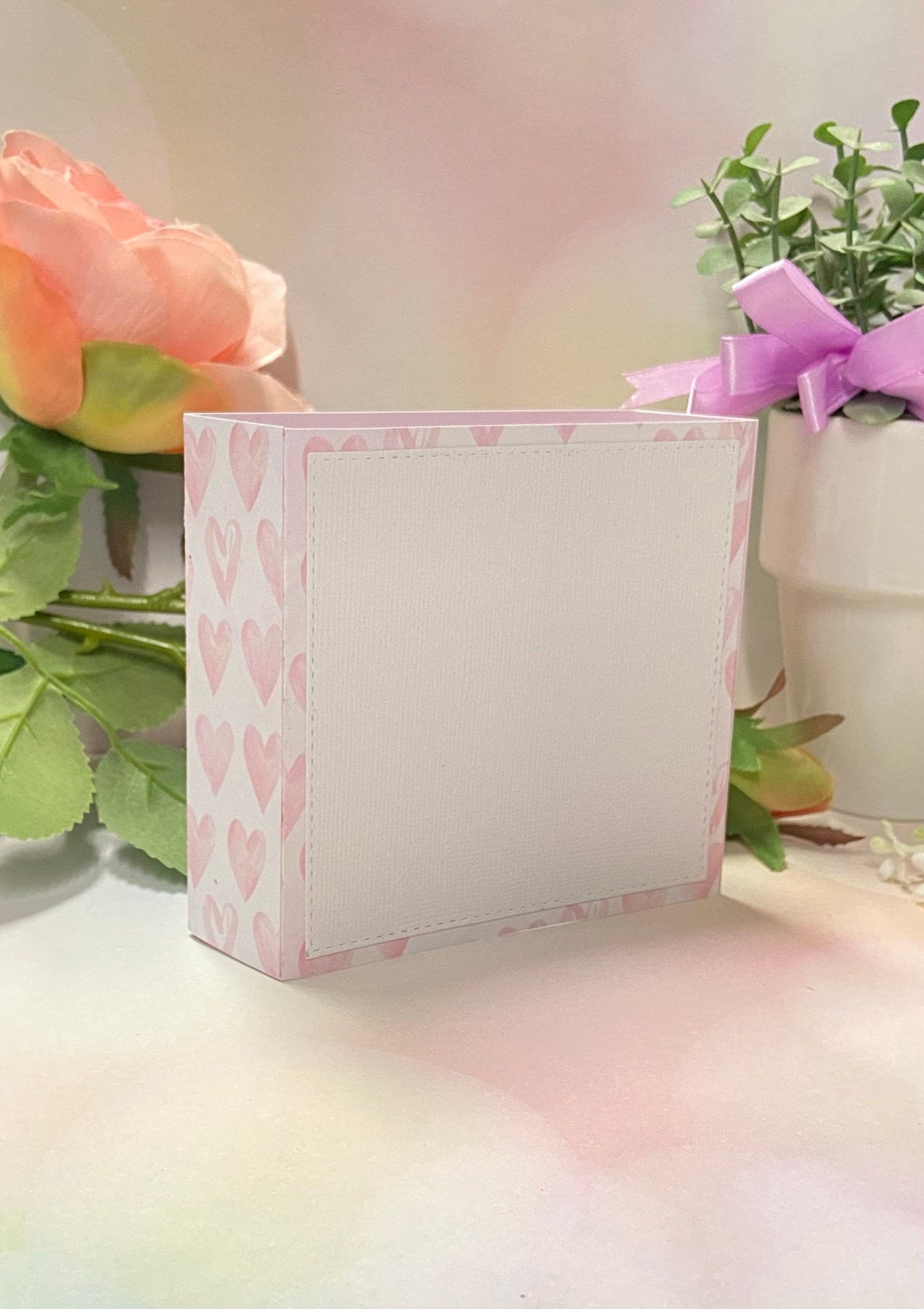 Handmade 3D Shadow Box Card for All Occasion, 3D Love Pop up Card, 3D ...