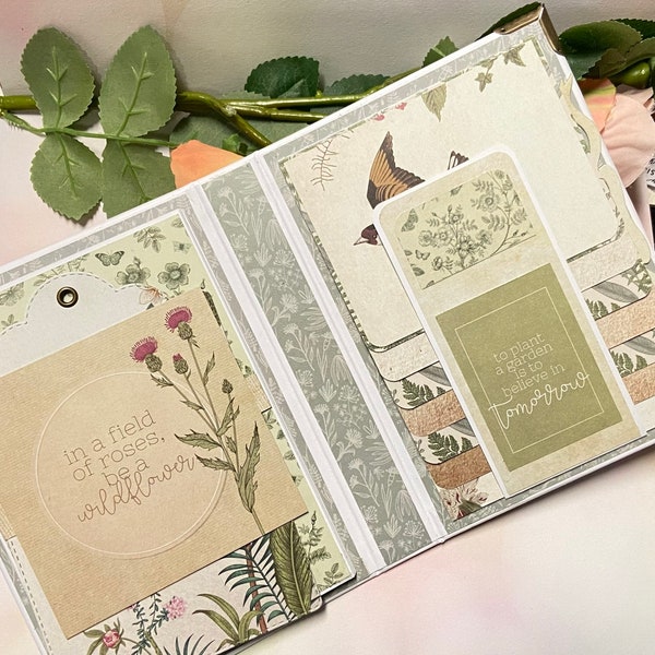 Handmade Mini Album - Etsy