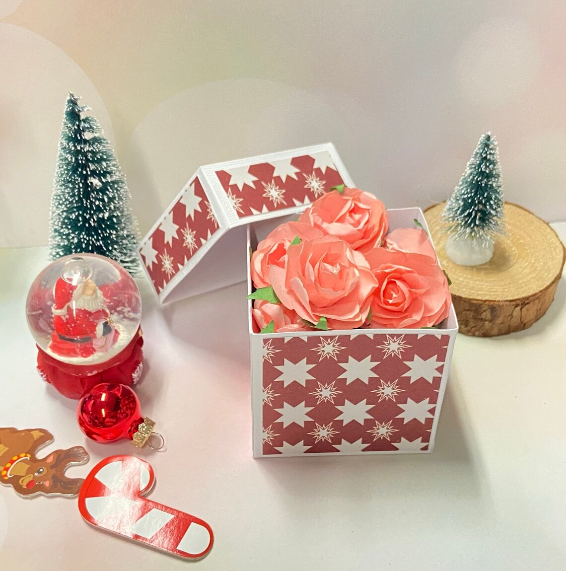 4 Layers Explosion Box, Christmas Unique Box, Surprise Gift Box ...