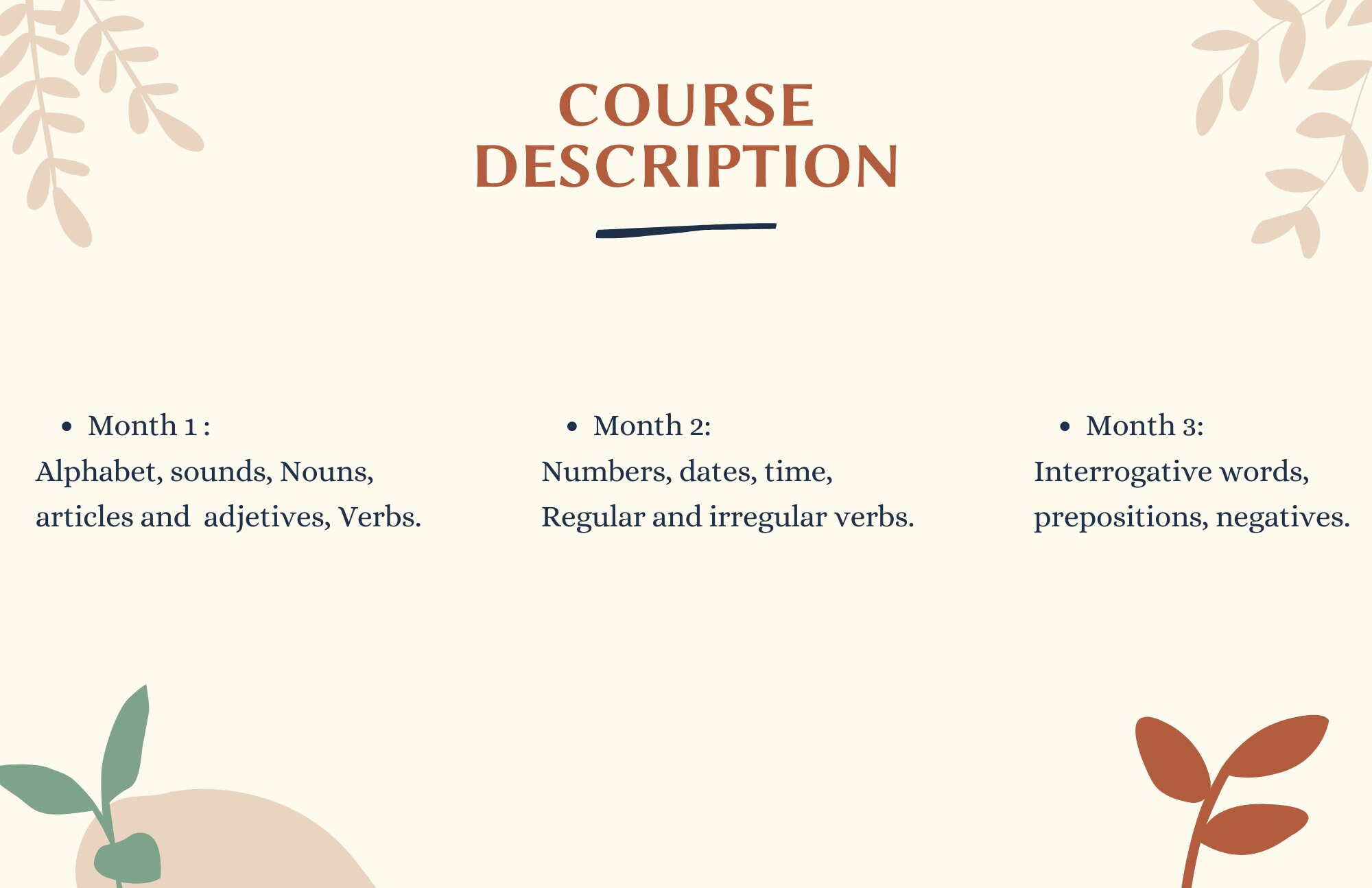 Spanish Class Template - Etsy