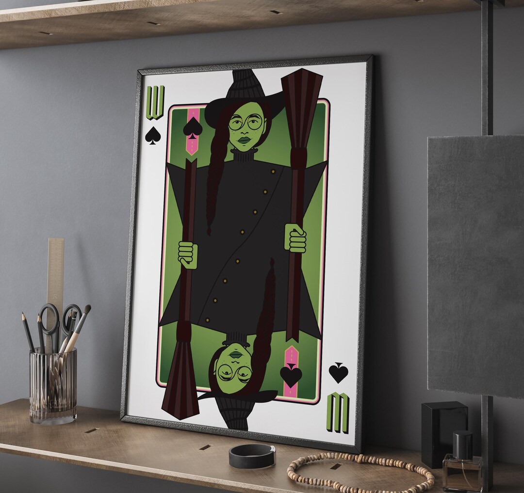 Wicked Card Print: Illustration - Etsy