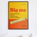 Foo Fighters - Big Me, Typographic Art, Music Wall Art Print. - Etsy UK