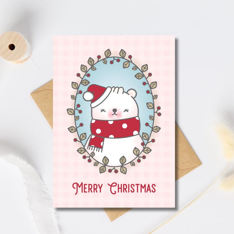Cute Christmas Cards - Etsy