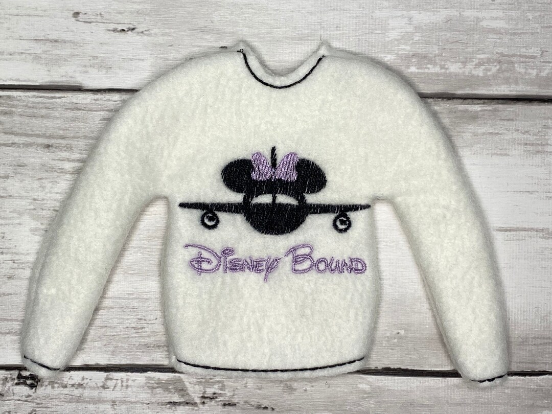 In the Hoop- ITH Santa's Elf Sweater Embroidery Design, ITH Mouse Elf ...