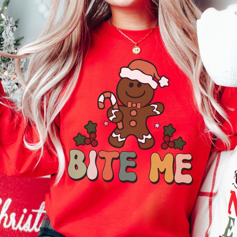 Gingerbread Man Sweater - Etsy