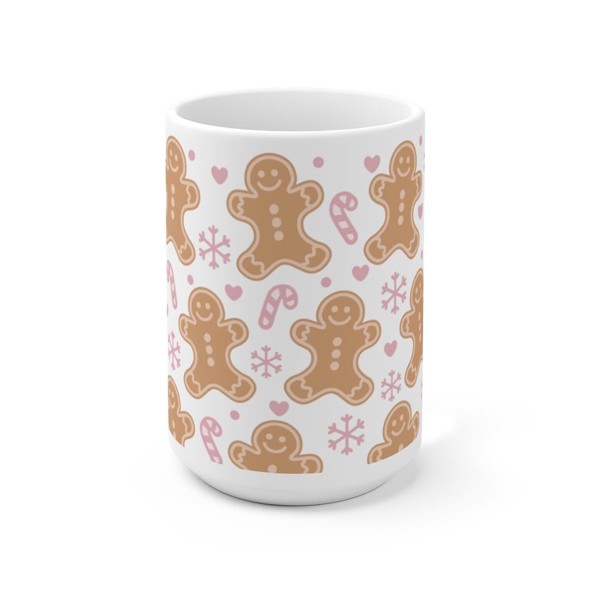 Gingerbread Christmas Mug, 15oz Christmas Mug, Gingerbread Man ...