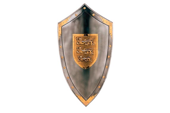 Three Lions Shield Richard the Lionheart Marto | Etsy
