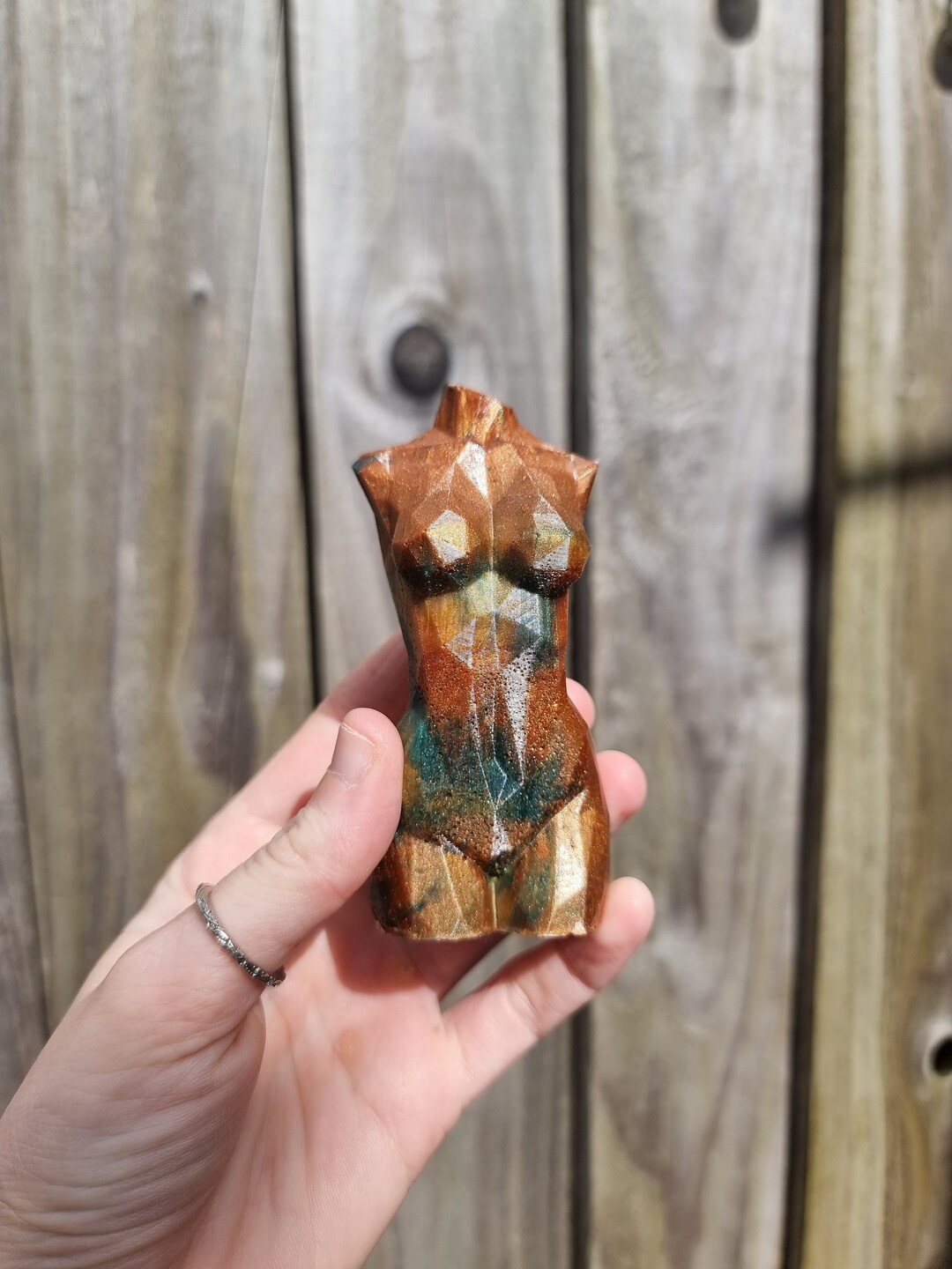 Goddess Ornament, Female Body Figure, Resin Sculpture, Aesthetic Home ...