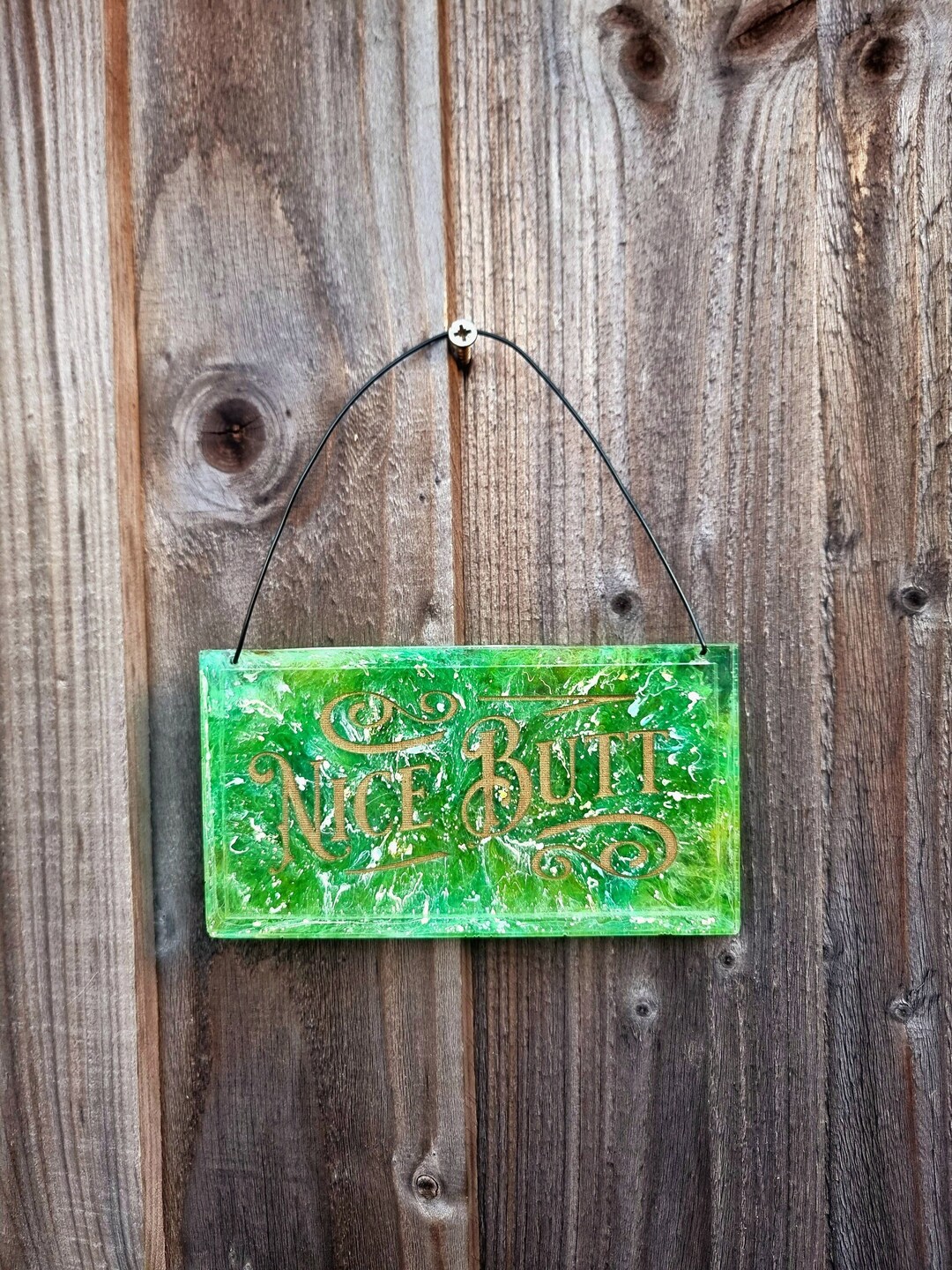 Bathroom Sign, Nice Butt Signage, Funny Home Decor, Cheeky Wall Decor ...