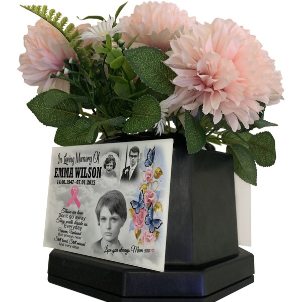 Memorial Flower Pots - Etsy UK