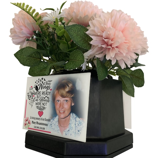 Headstone Flower Pot - Etsy