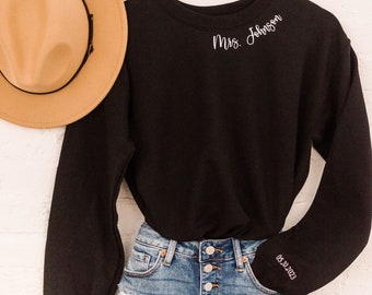 Embroidered Future Mrs - Etsy