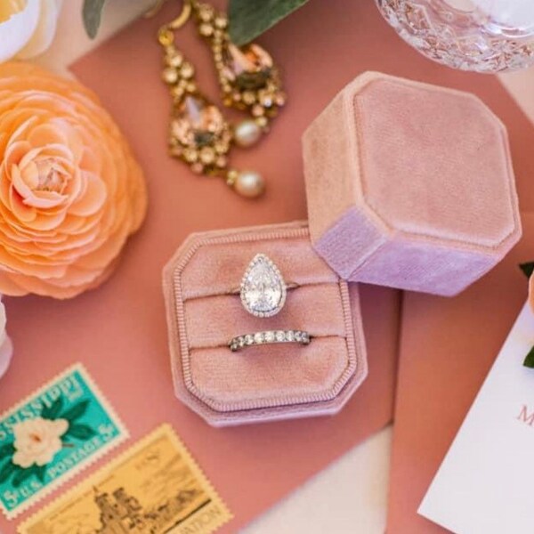 Velvet Ring Box - Etsy