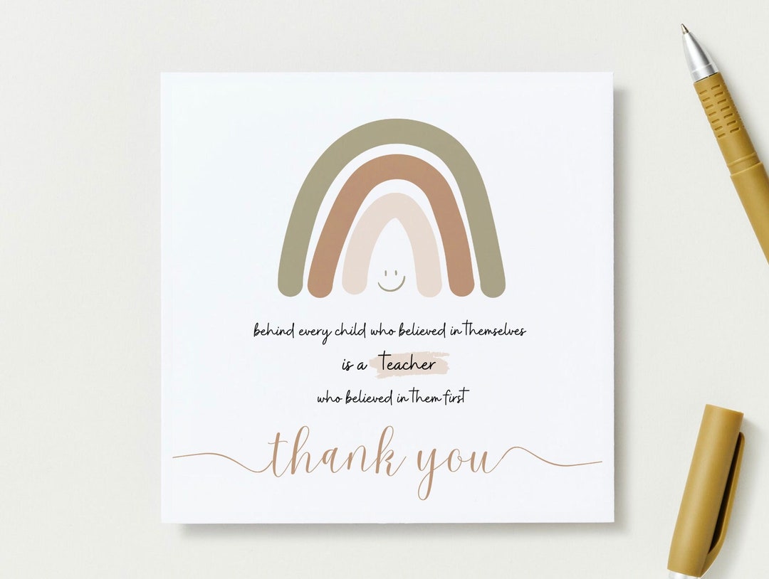 Appreciation Card | Printable Thank You Card | Card for Loved Ones ...